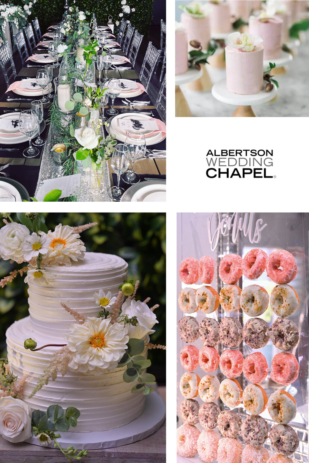 Albertson Wedding Chapel in Los Angeles. Stylish, intimate weddings daily.
