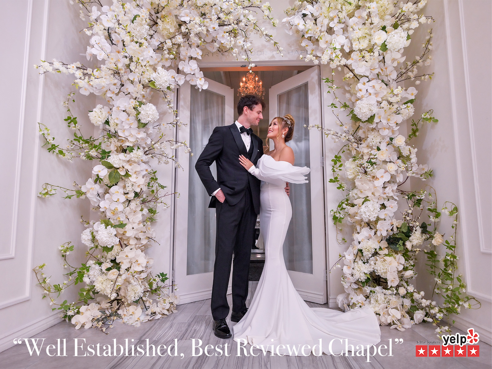 Albertson Wedding Chapel in Los Angeles. Stylish, intimate weddings daily.