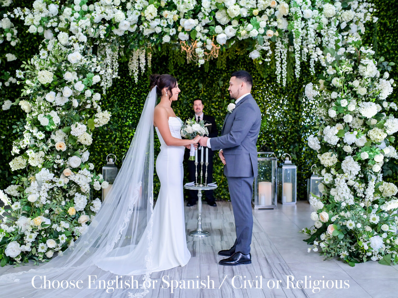 Albertson Wedding Chapel in Los Angeles. Stylish, intimate weddings daily.
