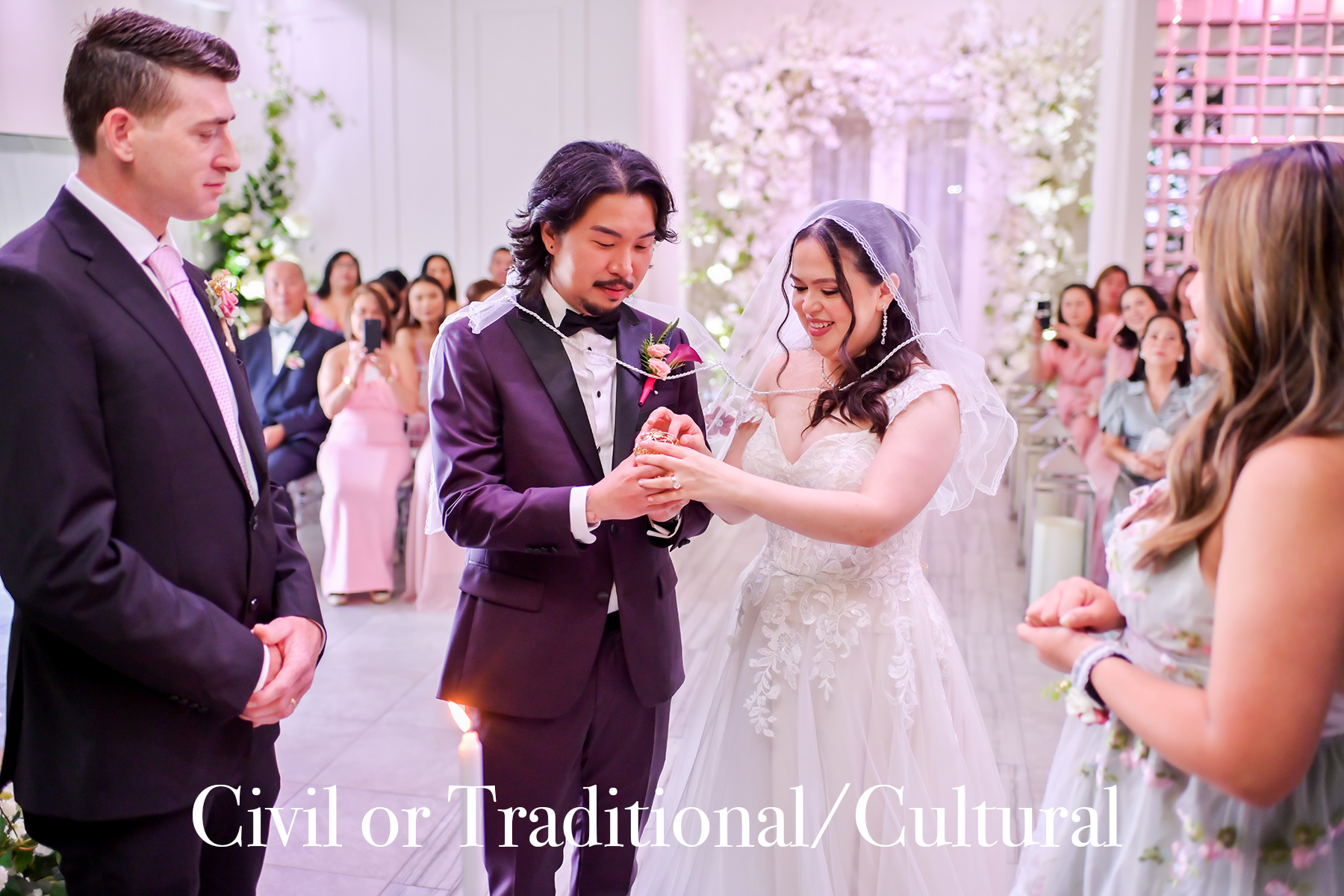 Wedding Photography from The Albertson Wedding Chapel in L.A.